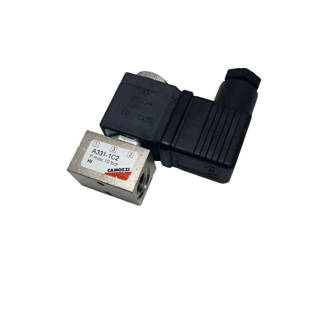 CAMOZZI A331-1C2 DIRECTLY operated sol valve-threaded body-3way( NEW NO ...