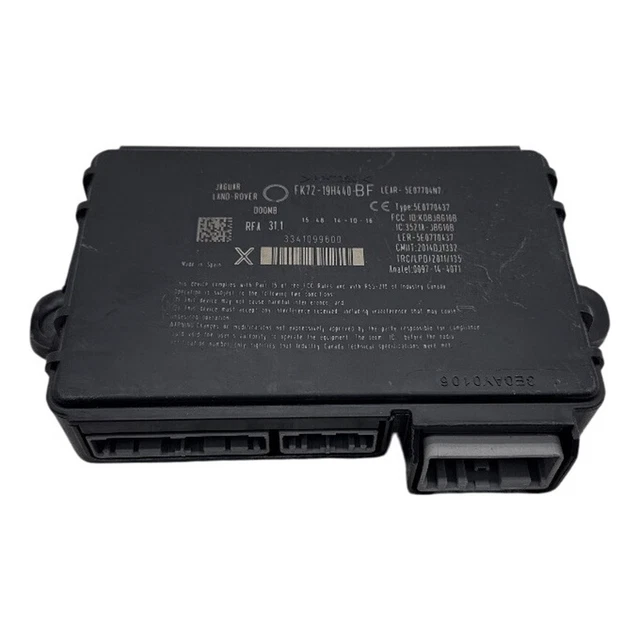 JAGUAR XF KEYLESS Entry Control Module Ecu Mk2 X260 Portfolio 2015-2024 ...
