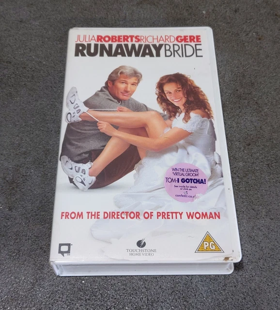 RUNAWAY BRIDE VIDEO Richard Gere & Julia Roberts .Vhs Tape £2.00 ...