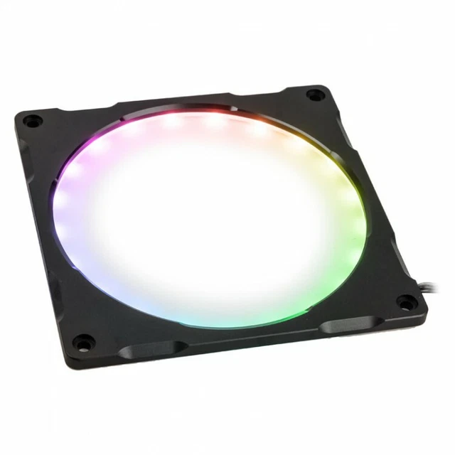 PHANTEKS HALOS LUX 140mm Digital RGB LED Fan Frame - Aluminium Black £ ...
