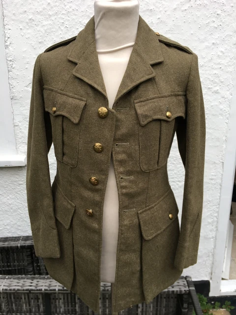 BESPOKE OFFICERS WW1 British Tunic WW1 Uniform Jacket WW1 Vareuse 1.WK ...