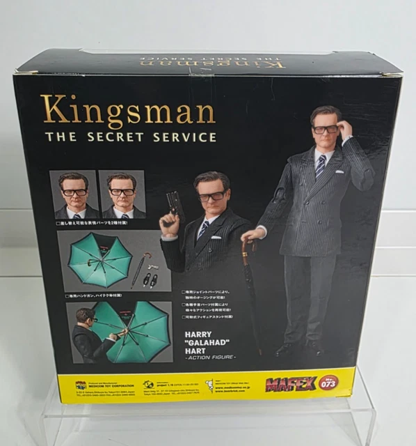 MAFEX -KINGSMAN THE Secret Service- Harry 'Galahad' Hart PVC Figure ...