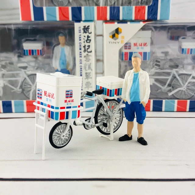 TINY 微影 1/35 Yan Chim Kee Ice Cream Bicycle 甄沾記雪糕單車 ATC35026 $20.00 ...