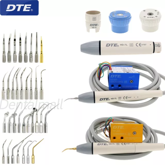 Woodpecker Dte Dental Ultrasonic Scaler V2 V3 Led Tips Torque Wrench
