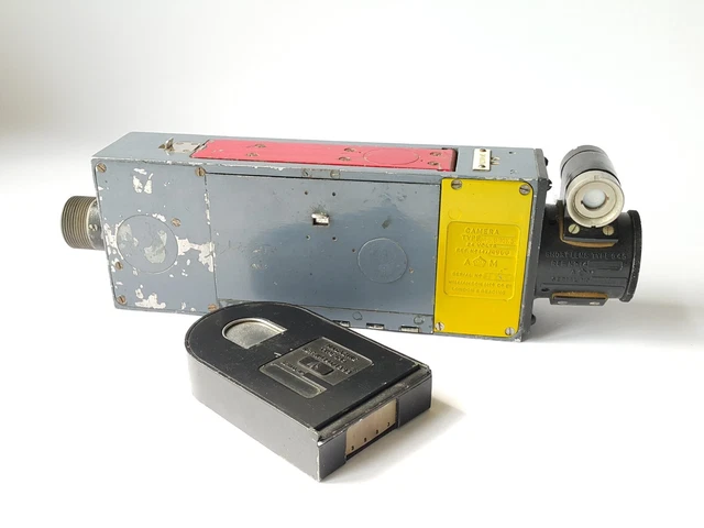 WW2 BRITISH RAF Williamson G45 Short Lens Aircraft Gun Camera 24V ...