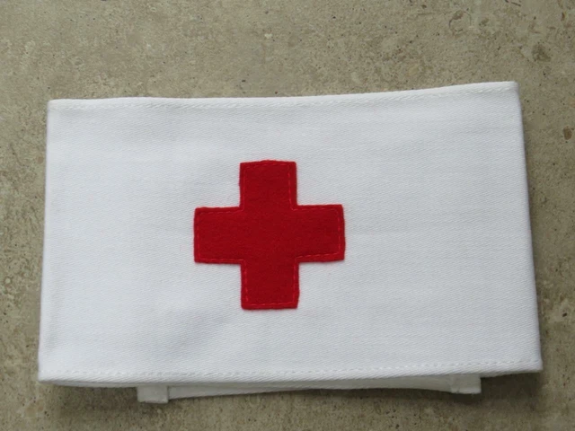 BRITISH MILITARY ARMY Red Cross / First Aid Armlet Arm Band £11.95 ...