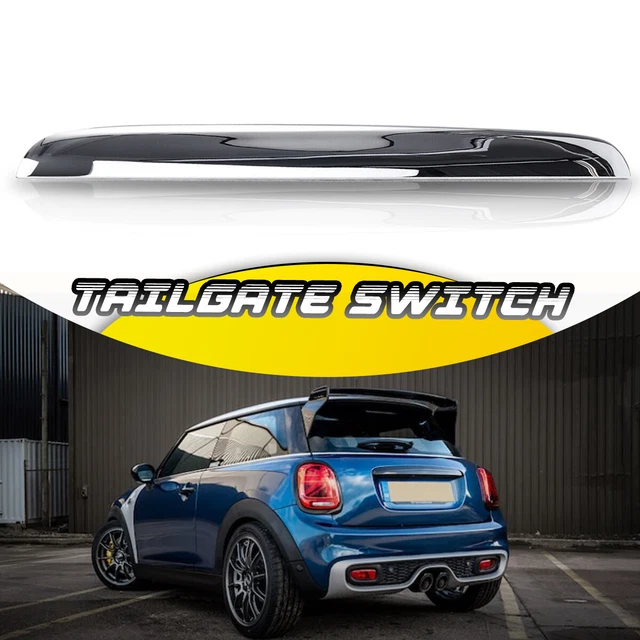 FIT MINI COOPER R55 R56 R57 R58 Silver Trunk Boot Handle Grip Lid ...