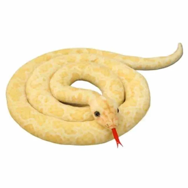 SNAKE STUFFED ANIMAL Long Python Snake Plush Lifelike Stuffed Snake Toy ...
