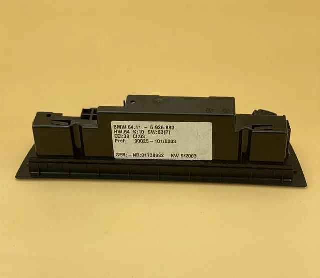 2001-2003 BMW X5 (E53) Heater Ac Digital Temperature Climate Control ...