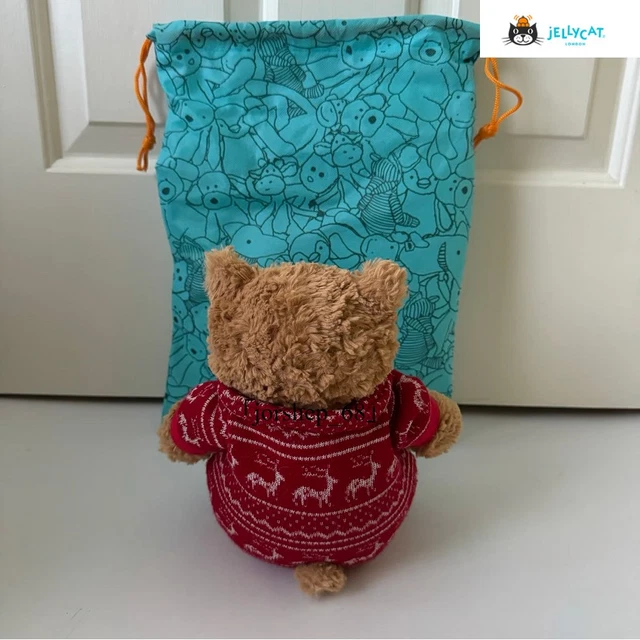 JELLYCAT BARTHOLOMEW BEAR Winter Pyjamas With Tags With Dust Bags🧸 £31. ...