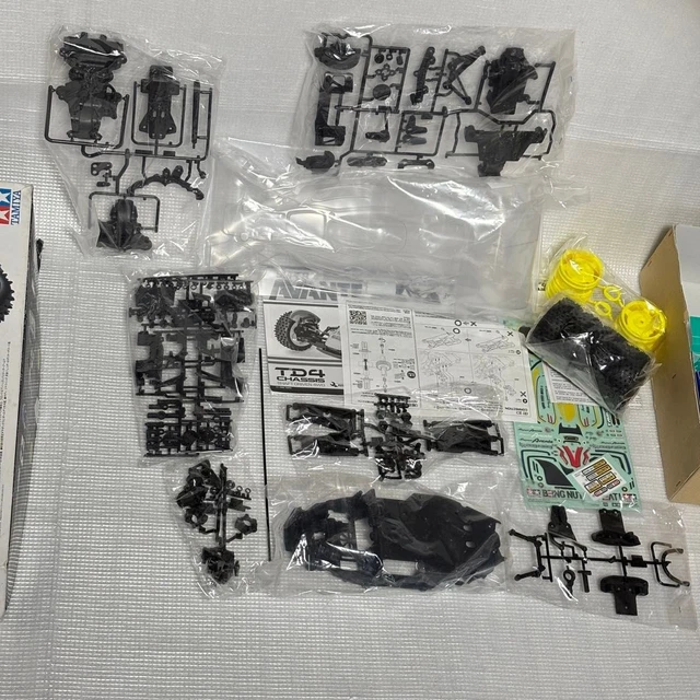 TAMIYA SUPER AVANTE TD4 Chassis 58696 1/10 4WD Electric Racing RC Buggy ...