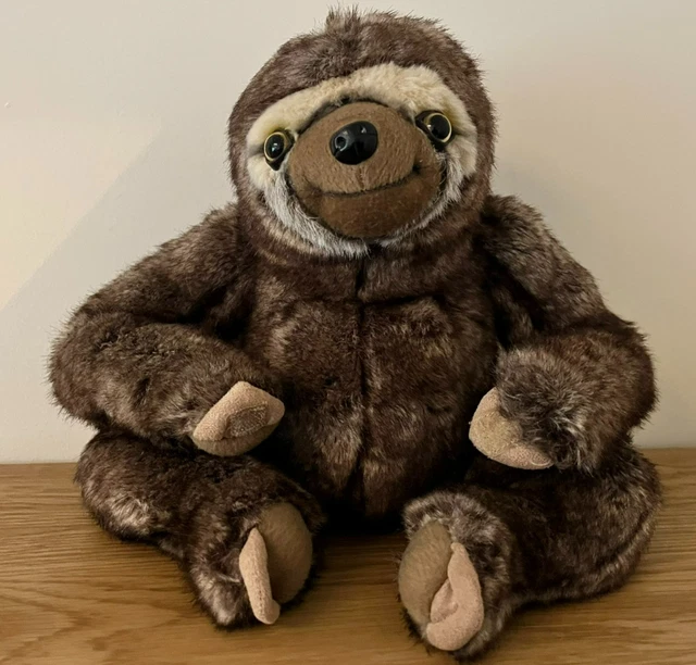 NEIL SOFAWORKS SOFOLOGY Sloth Plush Soft Cuddly Toy Brown Neal £4.67 ...