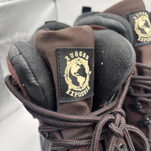 MEN'S RUGGED EXPOSURE Mammoth II Winter Snow Boots Sz 12 Brown £27.07 ...