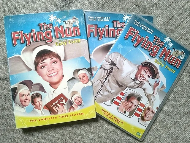 THE FLYING NUN Complete Series 1 First DVD NTSC Region 1 - TV Sally ...