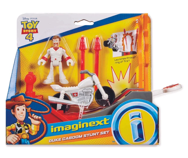 FISHER-PRICE IMAGINEXT - Disney Pixar's Toy Story 4 - DUKE CABOOM STUNT SET A77 EUR 13,54 ...