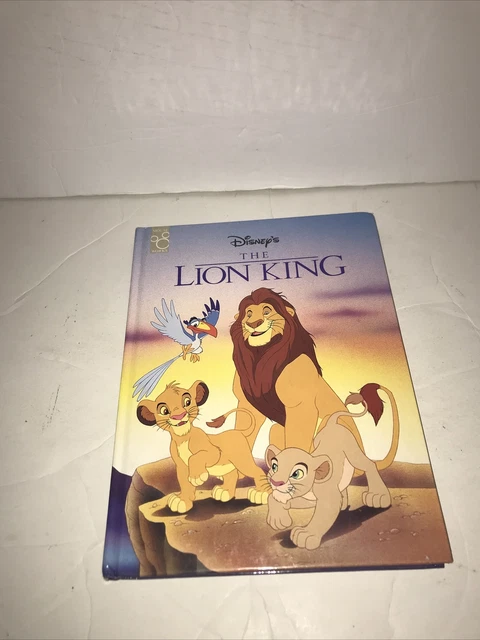 DISNEY 1994 THE Lion King Hardcover Classic Storybook Simba 96 pages ...