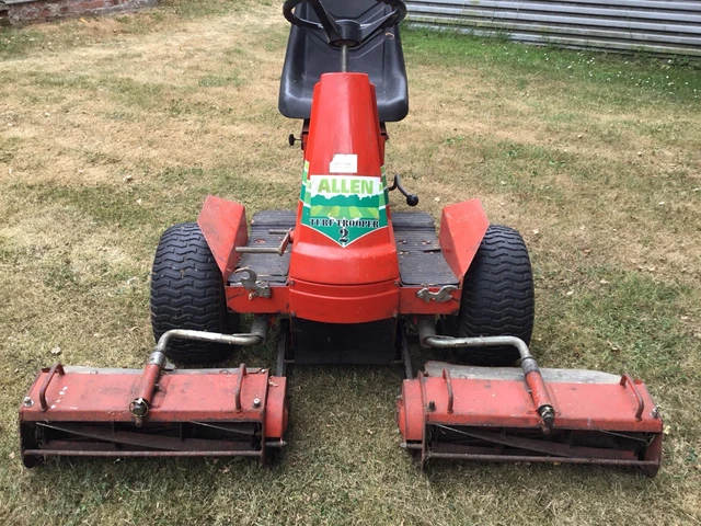 ALLEN TURF TROOPER 2 Ride On Lawn Mower Cylinder Mower NO VAT £300.00 ...