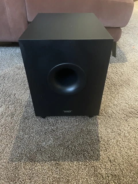 TANNOY EFX / SFX 5.1 100W Active Powered Subwoofer Superb Bass Hi-Fi Black £50.00 - PicClick UK