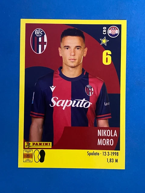FIGURINE CALCIATORI PANINI 2024-25 2025 n. 45 Nikola Moro (Bologna) EUR 1,00 - PicClick IT