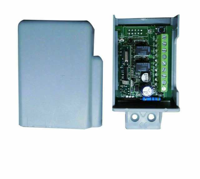 RECEPTOR RX2 433,92 MHZ Canal Doble 12V 24V Automatismos Alarma Radio EUR 40,65 - PicClick FR