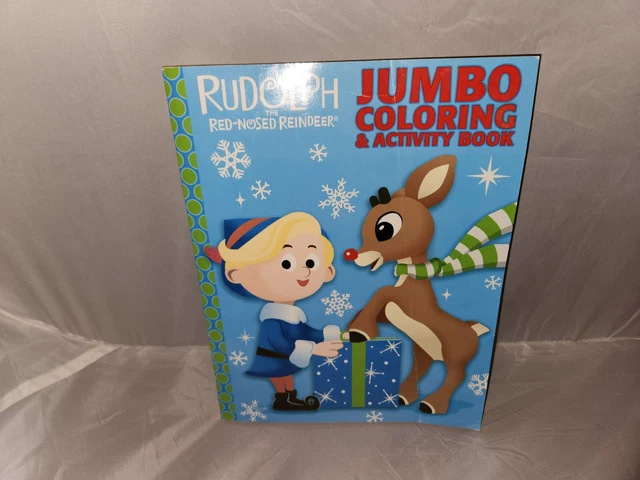 RUDOLPH THE RED Nosed Reindeer Coloring & Activity Book £6.88 - PicClick UK