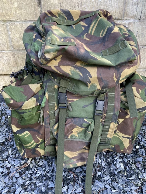 SUPERGRADE ARMY BERGEN Rucksack DPM IRR Camo 120 Long Convolutd Back ...