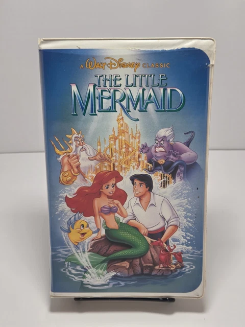 DISNEY THE LITTLE Mermaid (VHS, 1989) - Banned Cover / Cover Cosmetic ...