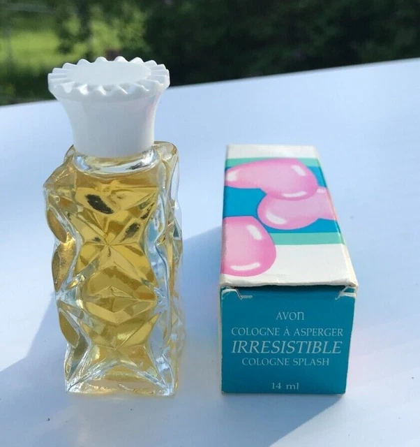 VINTAGE 1970'S AVON Irresistible Cologne Splash 14 ml. bottle $7.50 ...