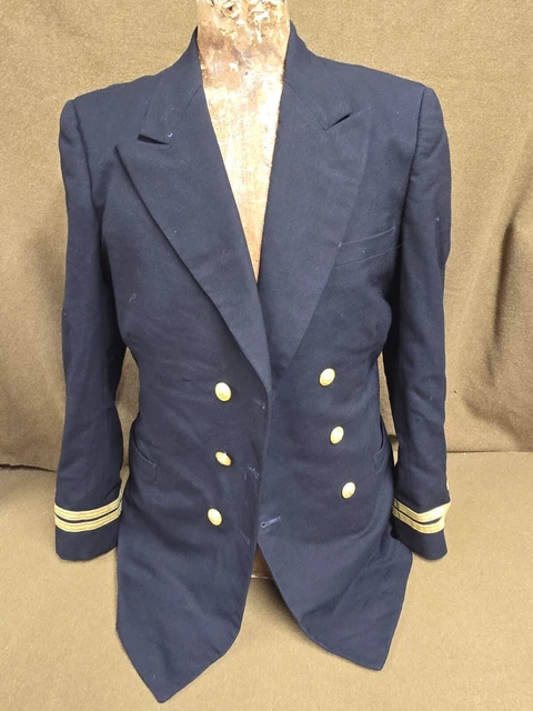 WWII US NAVY Officer Jacket £42.48 - PicClick UK