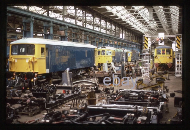 ORIGINAL 35MM SLIDE - Class 73 - 73004 w/ 33008,118,73131 inside ...