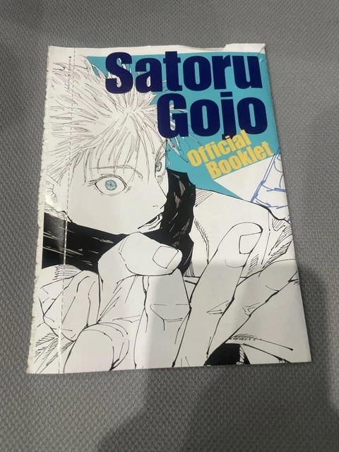 JUJUTSU KAISEN SATORU Gojo Official Booklet Character Guide Art ...