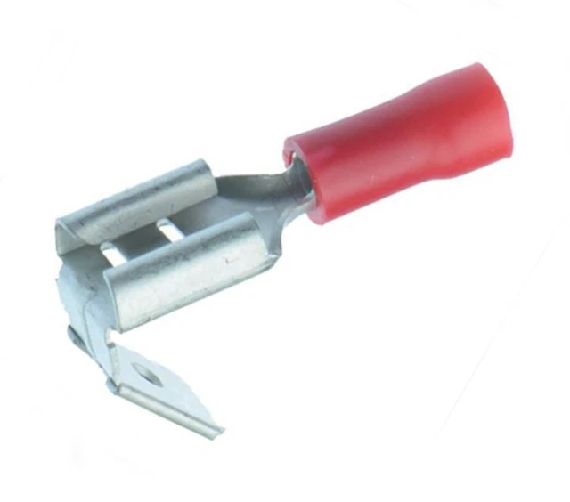 CRIMP TERMINAL 6.3mm (1/4") piggy back x 1.5mm2 cable CCR109 EUR 1,07 ...