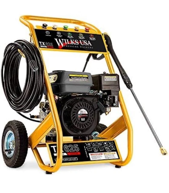 WILKS-USA PETROL PRESSURE Washer Jet Wash Patio Cleaner TX625i 272 BAR ...