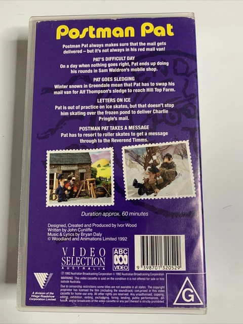POSTMAN PAT - Takes A Message And Other Stories VHS 1992 PAL £26.89 ...
