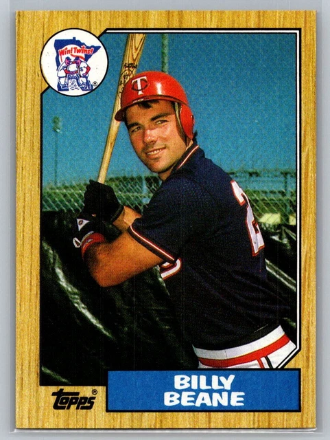 BILLY BEANE 1987 Topps Baseball #114 Minnesota Twins EUR 1,91 - PicClick FR