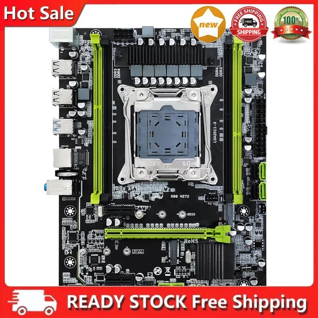 X99 PC MAINBOARD E5 2678 V3V4 CPU Computer Motherboard 3 PIN LGA2011 ...