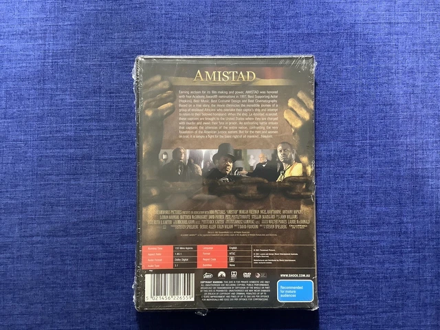 AMISTAD (DVD, 1997) Morgan Freeman , Anthony Hopkins - Brand New Sealed ...