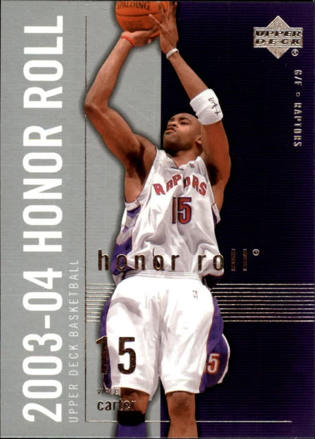 2003-04 UPPER DECK Honor Roll Toronto Raptors carte basketball #83 ...
