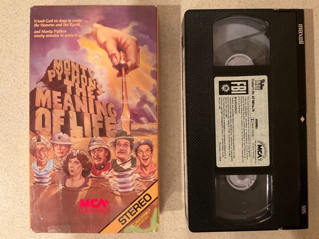 MONTY PYTHON'S THE Meaning of Life (VHS, 1983) John Cleese, Eric Idle £ ...