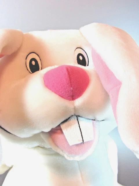 HERSHEY'S CHOCOLATE AUTHENTIC Plush White Bunny Rabbit 21" Hershey ...