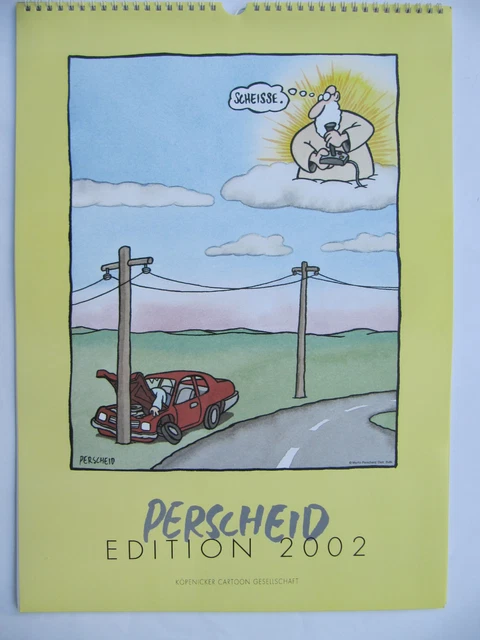 20 STÜCK WANDKALENDER Edition 2002 Martin Perscheid 48 x 34 cm ...