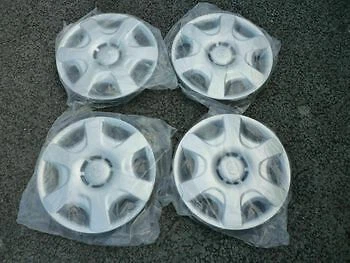 4 X GENUINE Toyota Sub-Assy Wheel Trim Cover Set Corolla R14 14 ...