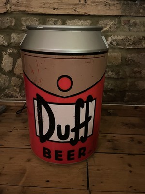 THE SIMPSONS DUFF Beer Can Fridge 10L Retro Mini Cooler VW £40.00 ...