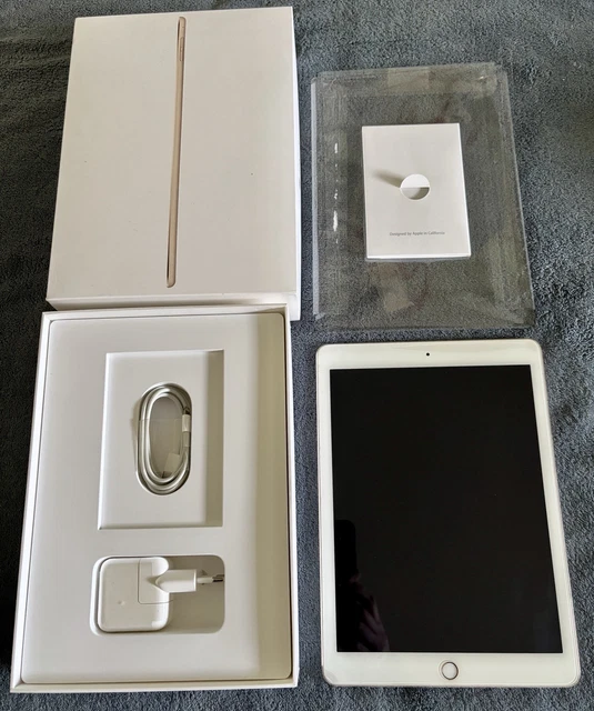 APPLE IPAD AIR 2 Tablet 128 GB Wi-Fi mit OVP, Gold, Voll funktionsfähig ...