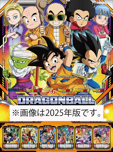 CALENDARIO TOEI ANIMATION Dragon Ball 2026 A2 Cl-014 Giappone EUR 40,03 ...