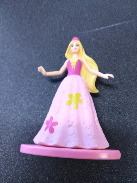 MATTEL BARBIE MINI Doll Pvc Figure Cake Topper Flower N Flutter ...