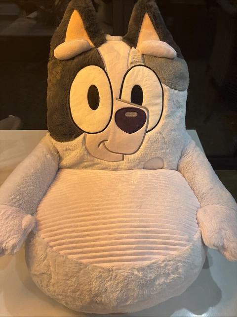 BLUEY CHARACTER MUFFIN Soft Plush Chair, Brand New £41.99 - PicClick UK