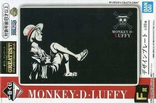 ONE PIECE BELLE Monkey D.Luffy Plaque Plat Populaire Jouet Collection ...