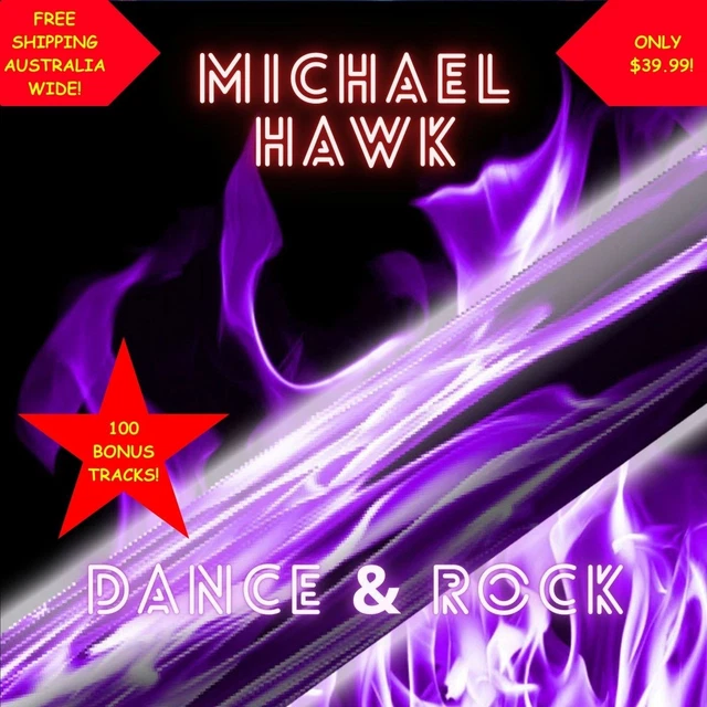 MICHAEL HAWK DANCE & Rock USB New 2026 Instrumental Digital Music $39. ...