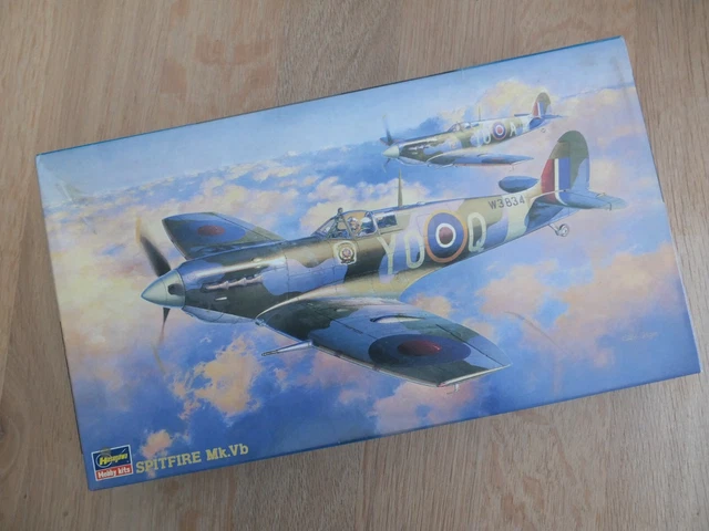 HASEGAWA 09104 - Wwii Raf Supermarine Spitfire Mk.vb - 1/48 Scale Model Kit £34.99 - PicClick UK